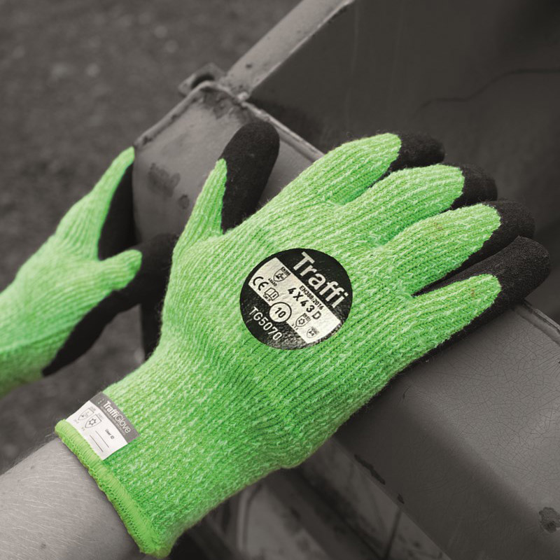 TraffiGlove TG5070 Thermic Cut Level D Gloves - Gloves.co.uk